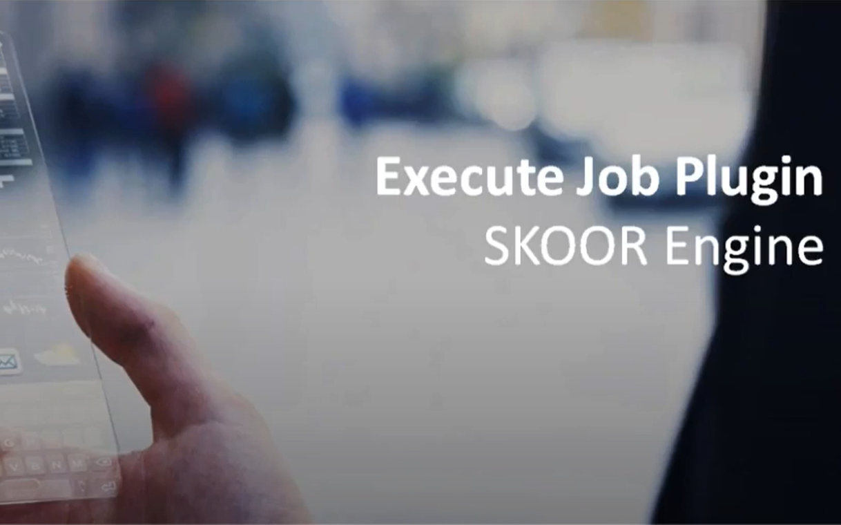 Execute Job Plugin (SKOOR Engine) - Mit der KPI Dashboard Software von SKOOR alle Kennzahlen im ...